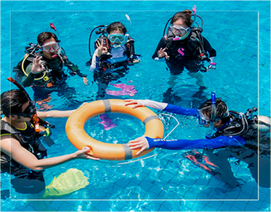 PADI Emergency First Response, PADI Scuba Diving Experience
